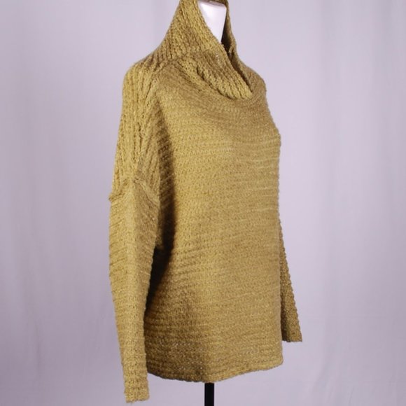 aerie | Sweaters | Guc Aerie Cowl Neck Open Knit Sweater Size L | Poshmark